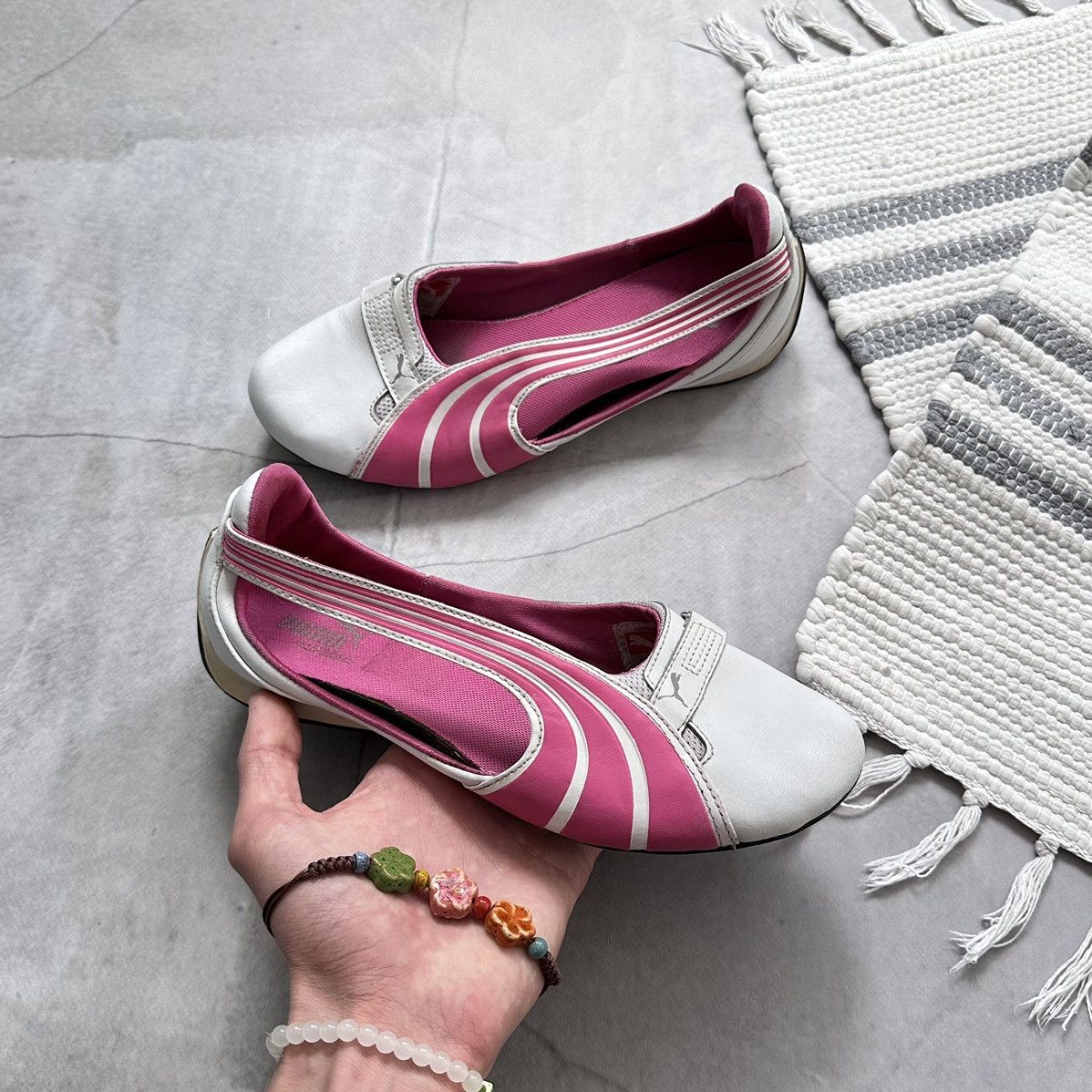 Japanese Brand × Puma × Vintage Y2K Puma Ballet Flats Shoes Mostro Speedcat Style | Grailed