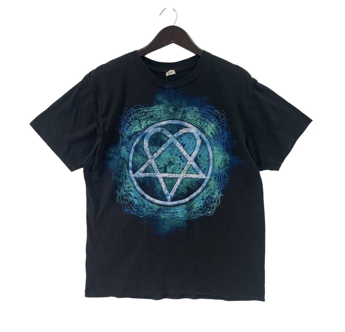 band-tees-vintage-him-gothic-metal-band-finland-rare-love-pentagram