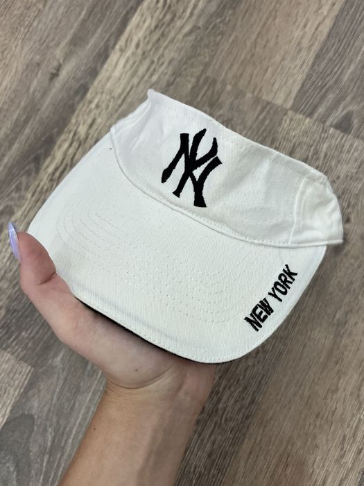 Vintage New York Yankees Y2K Unisex Visor Cap Tennis Hat 2000s | Grailed