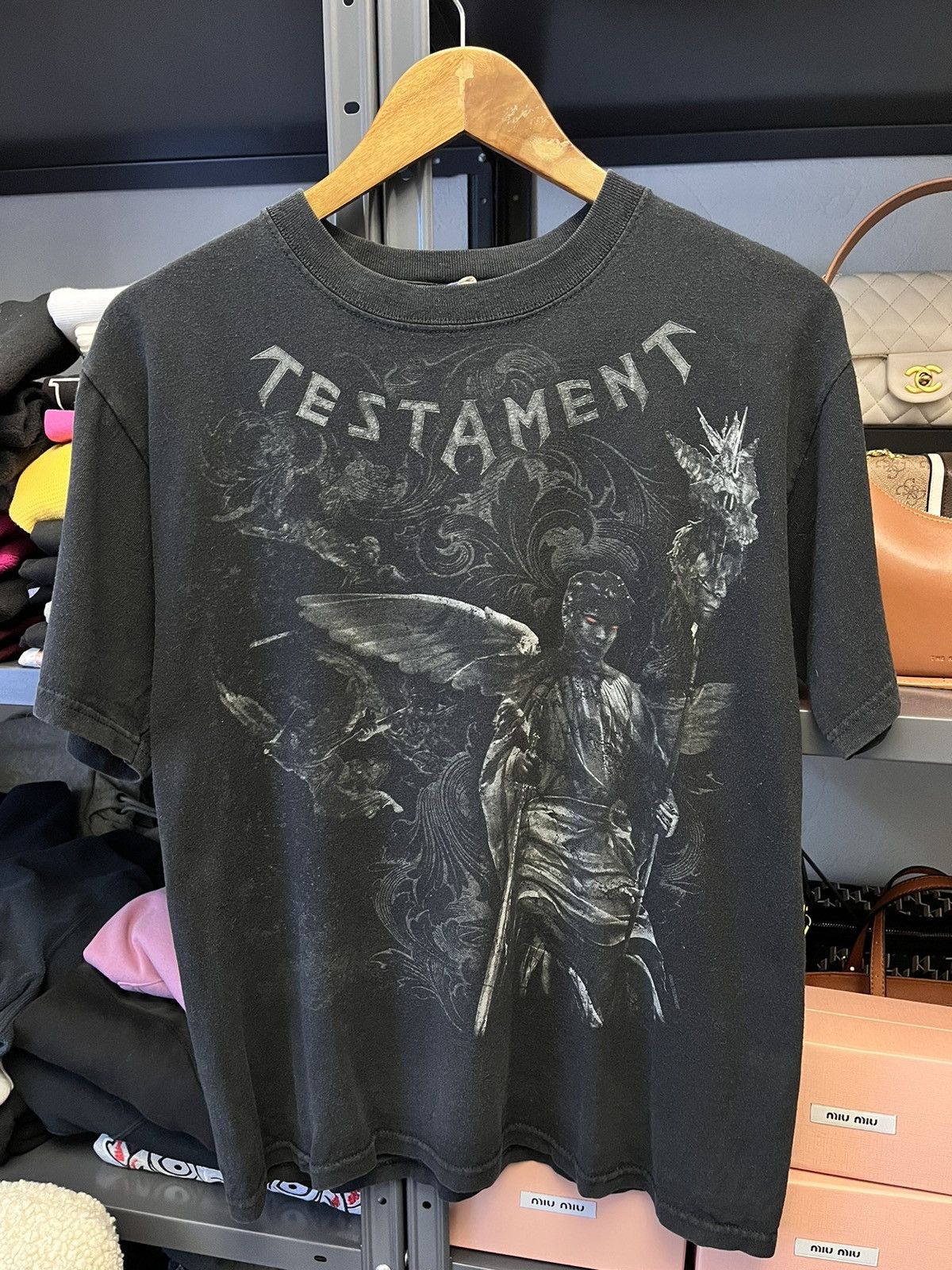 Band Tees × Rock T Shirt × Vintage Vintage 2000’s Testament Tee | Grailed