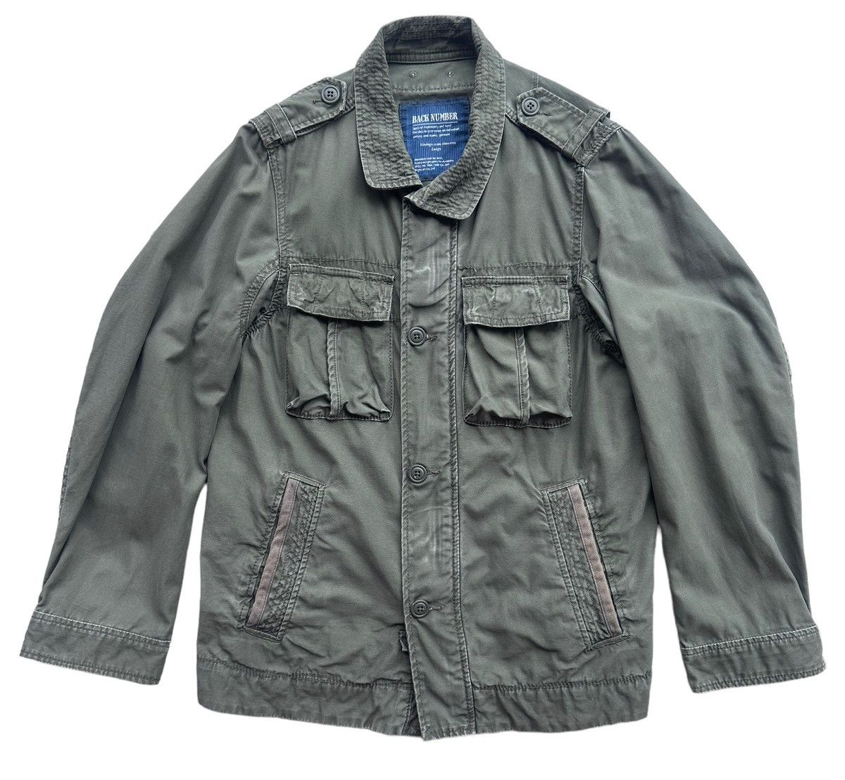 Japanese Brand × Vintage Archive BACK NUMBER Military Tactical Commando ...