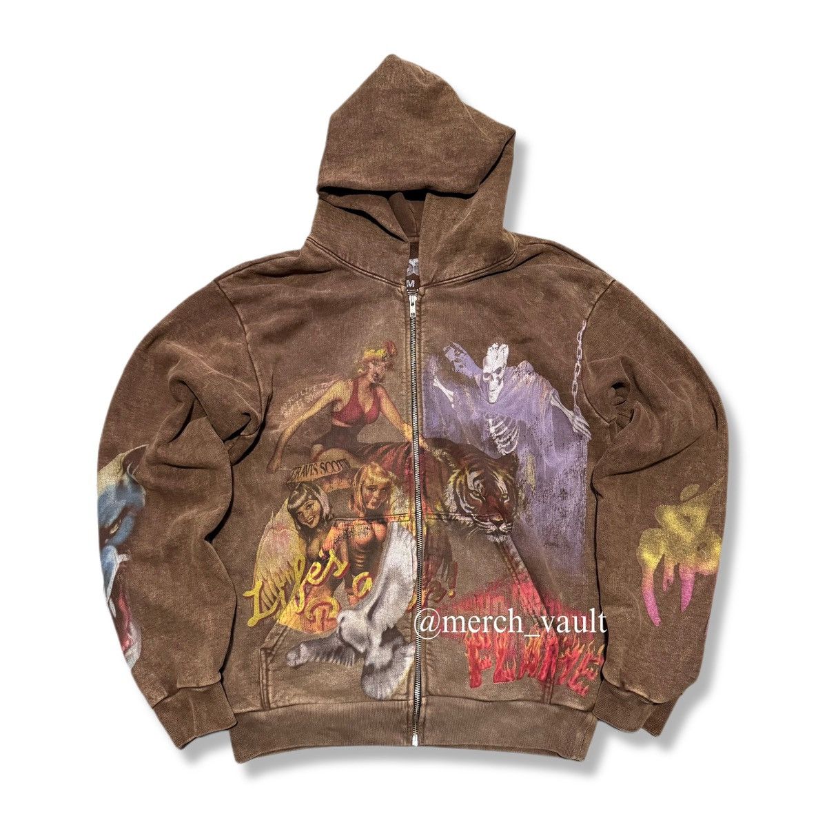 Travis Scott Utopia Tour Zip Up Hoodie Circus Maximus | Grailed