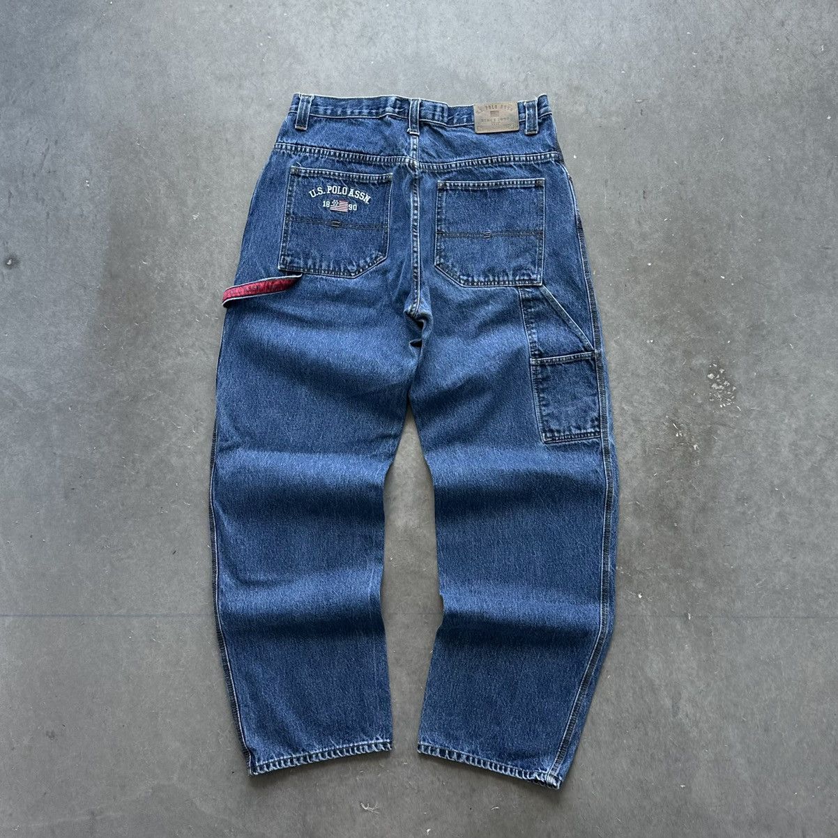 Vintage Crazy Vintage Y2K Baggy US Polo Assn Jeans Wide Leg JNCO | Grailed