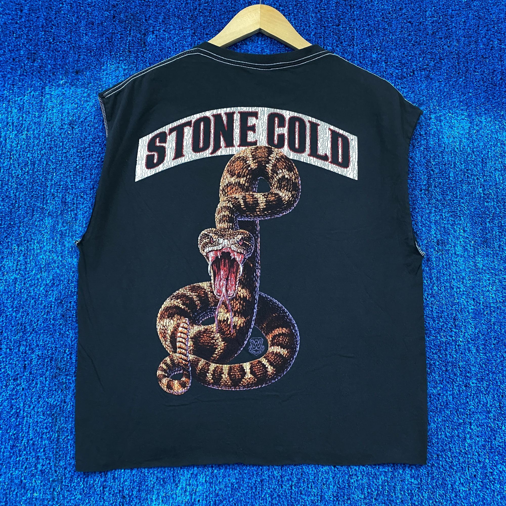 Very Rare Stone Cold Steve Austin Texas Rattlesnake WWE Crop Tank M ...