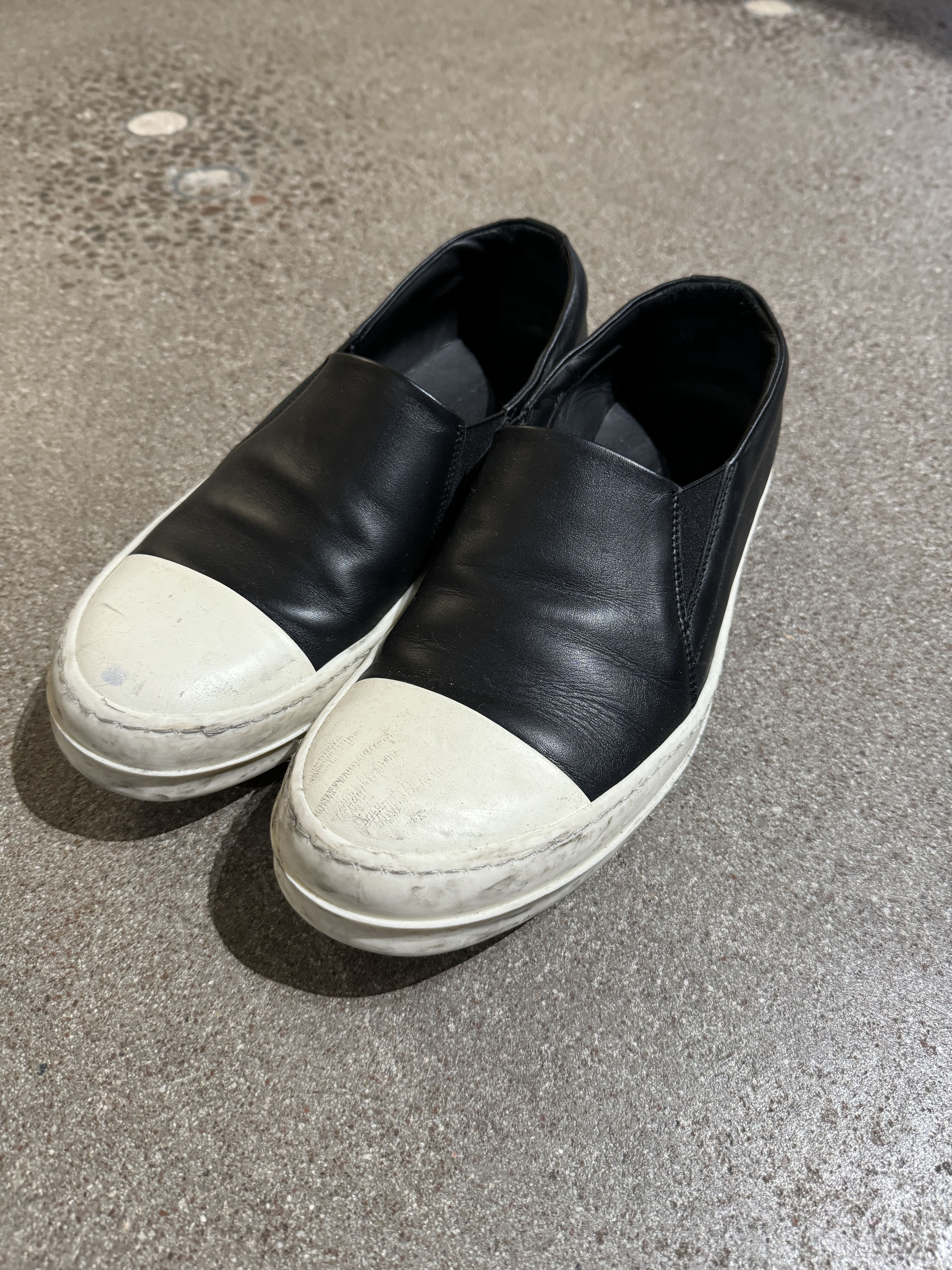 Rick Owens Slip on Boat shoes | Grailed