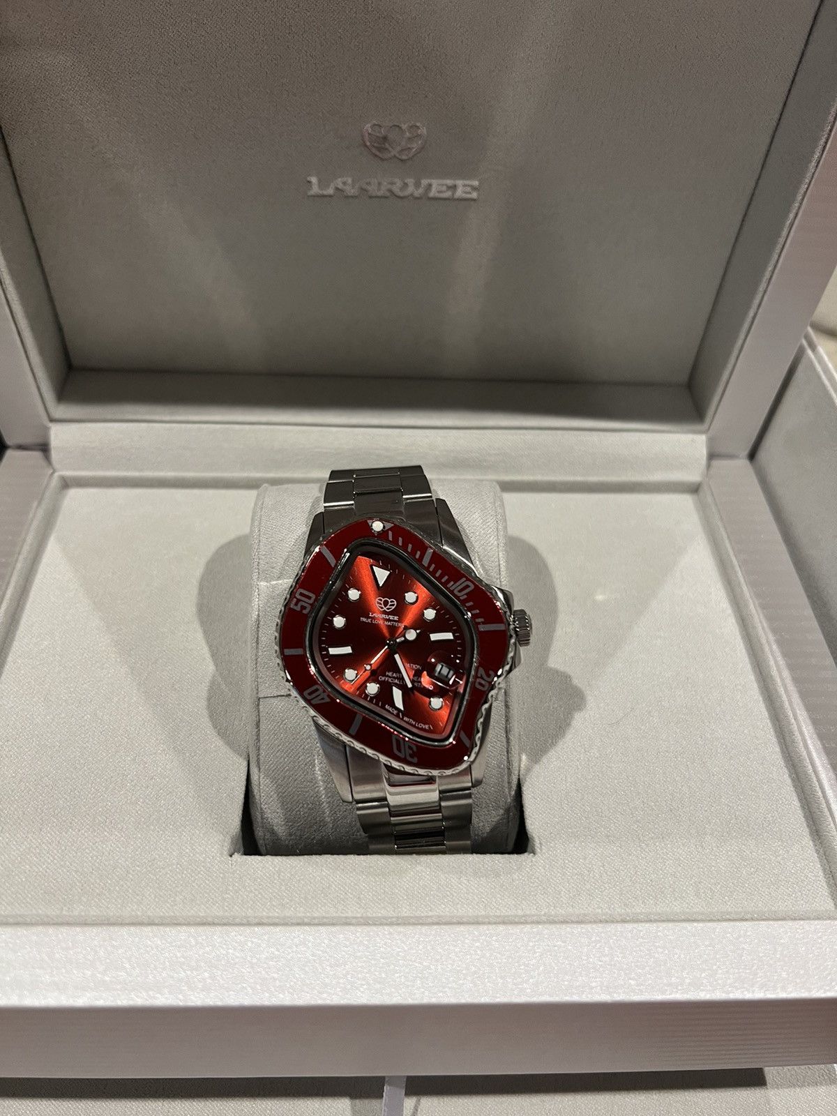 Laarvee Red laarvee watch | Grailed