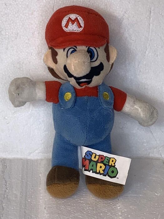 Tommy Hilfiger Super Mario Bros. Nintendo Plush Stuffed Luigi Figure ...