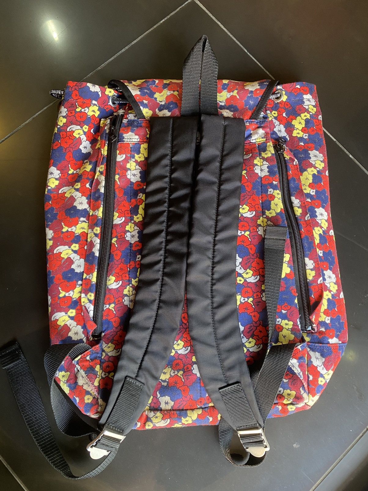 Bape Flowers Backpack | Grailed