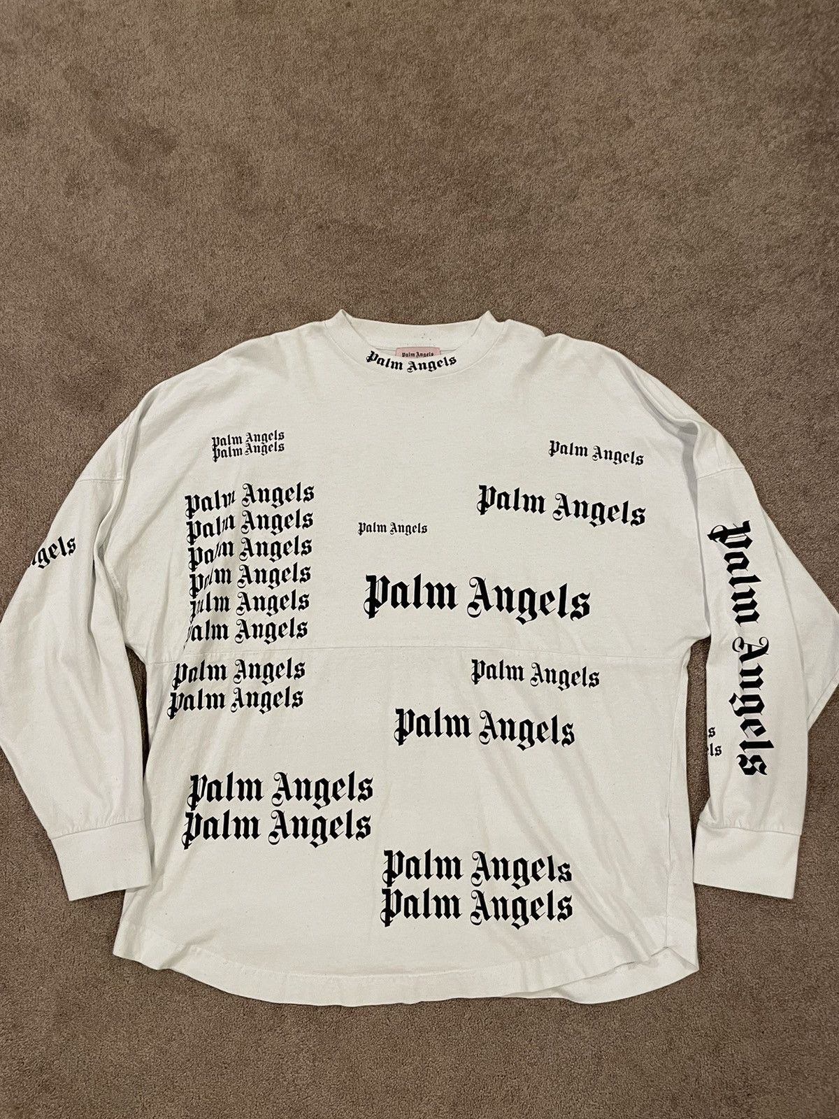 Palm Angels Palm Angels Ultra Logo Long Sleeve Black | Grailed