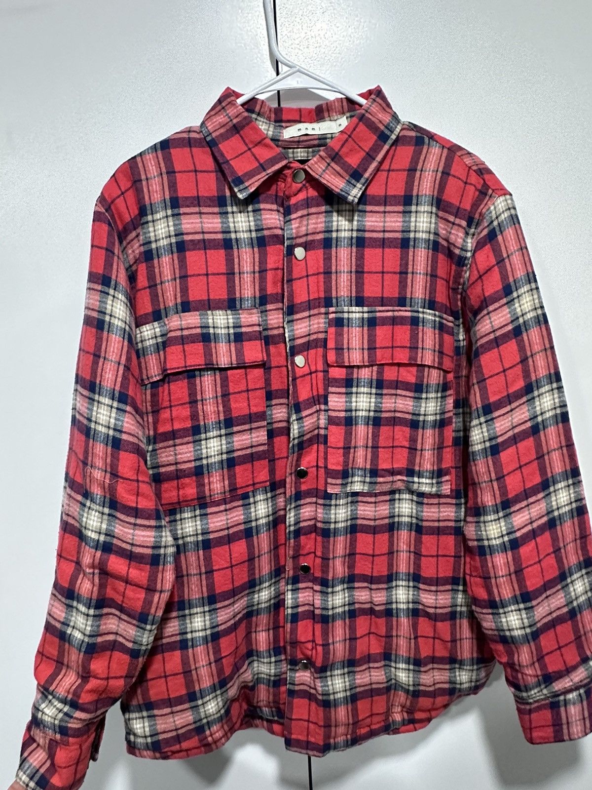 Mnml Mnml Flannel Jacket Grailed