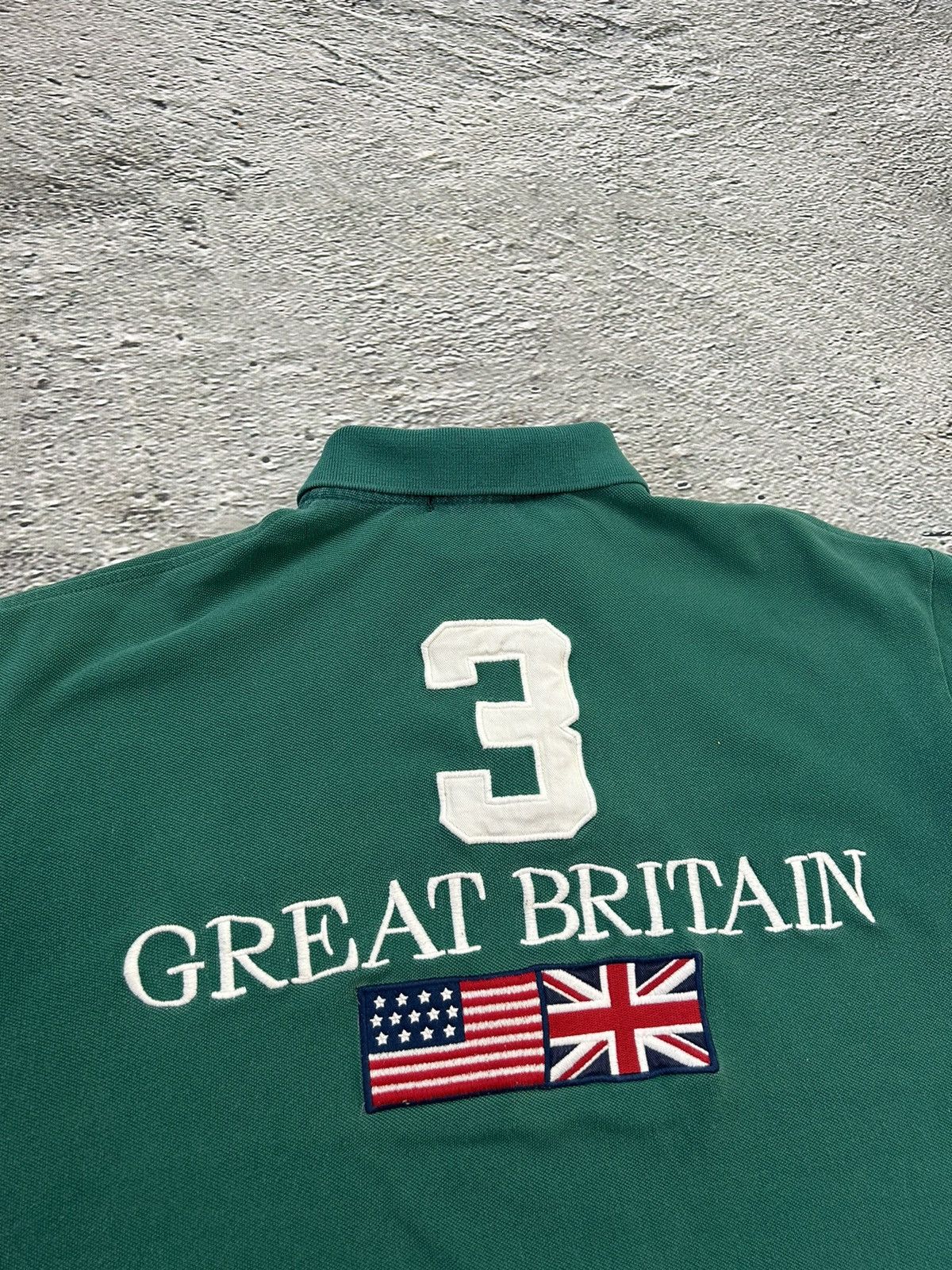 Ralph Lauren Polo Ralph Lauren Great Britain T-shirt Chief Keef flag | Grailed