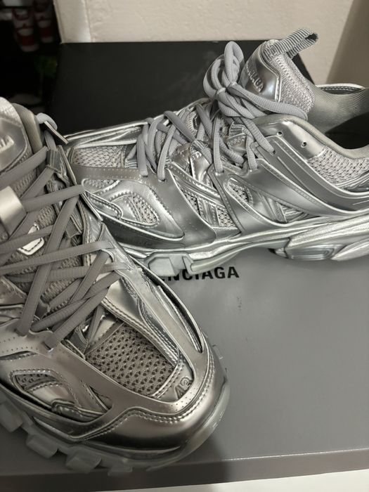 Balenciaga Balenciaga Track Silver | Grailed