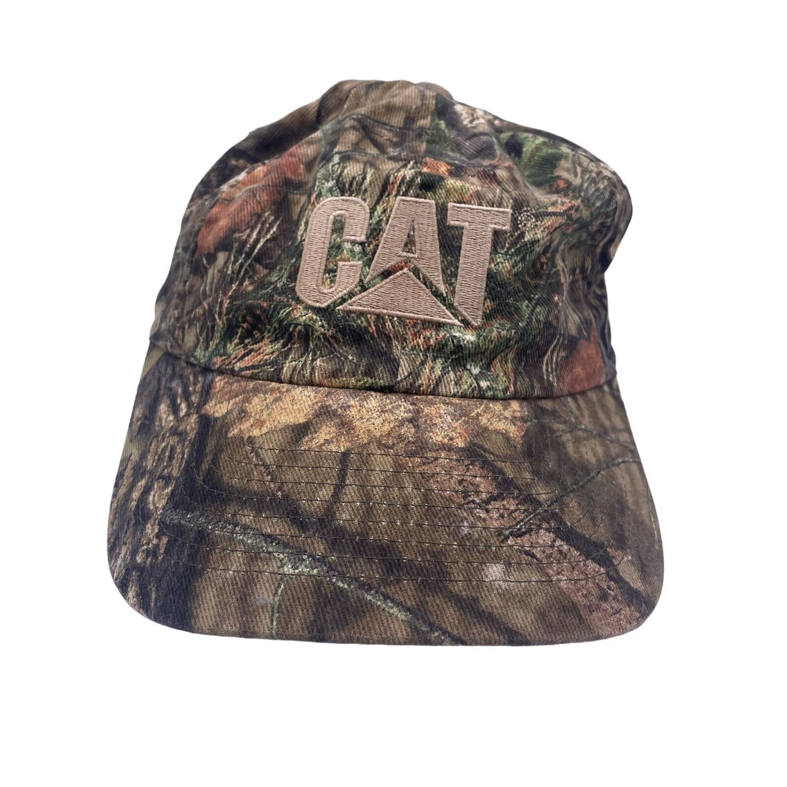 Caterpillar CAT Camo Hat Cap Green Brown Adjustable Unisex Mens | Grailed