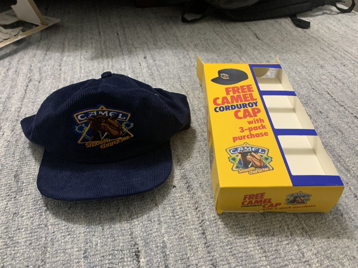 Vintage Camel Corduroy Cap | Grailed