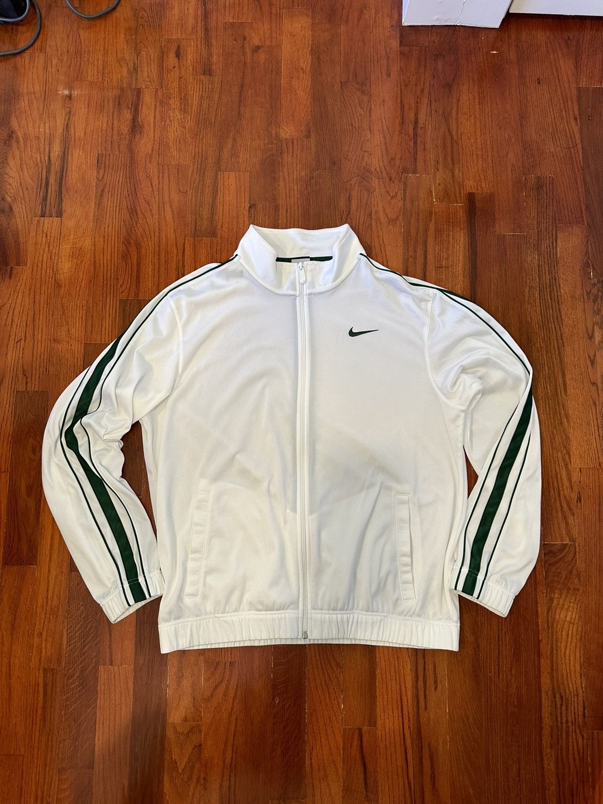 Nike × Streetwear × Vintage Vintage Nike Track Zip Up | Grailed