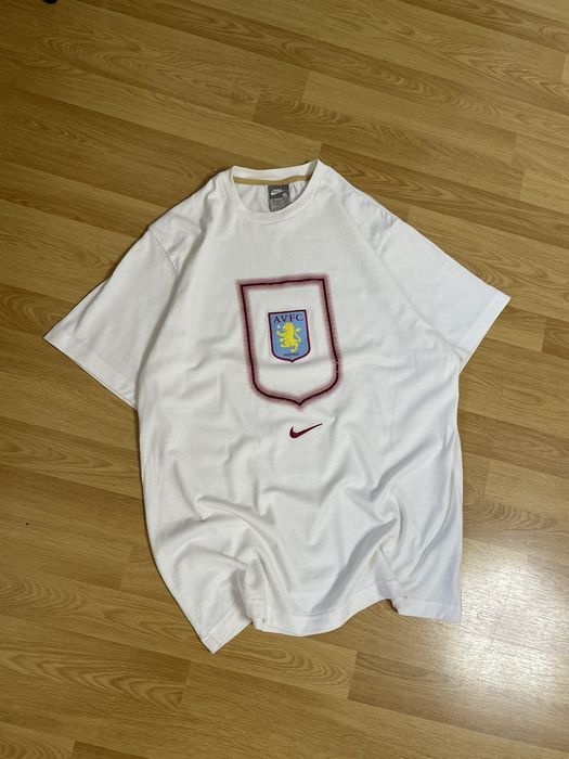 Nike NIKE “AVFC” Aston Villa FC Football Graphic Logo Spellout | Grailed