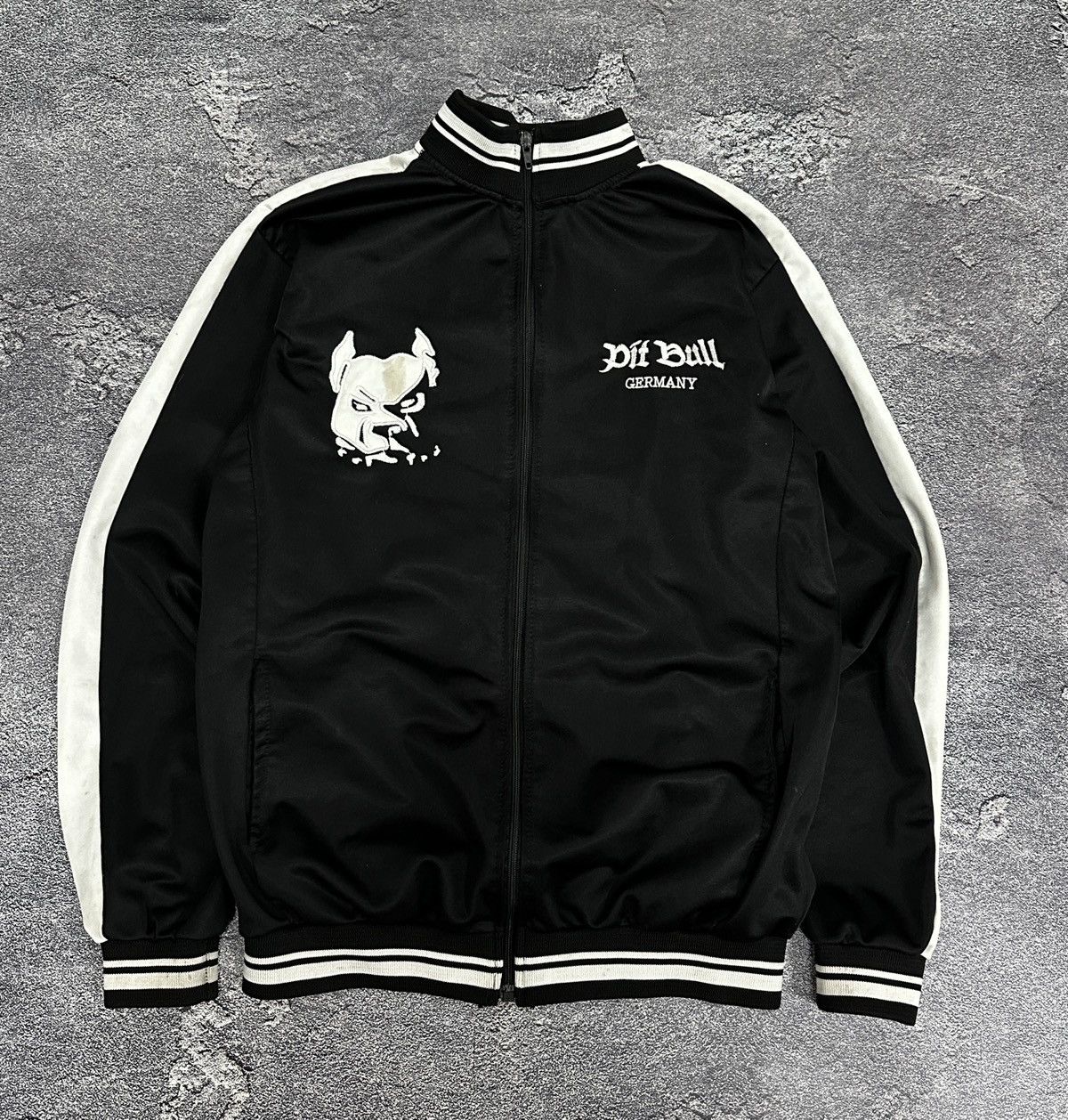 Japanese Brand × Vintage Vintage PitBull Germany Skinhead Zip-up Track ...