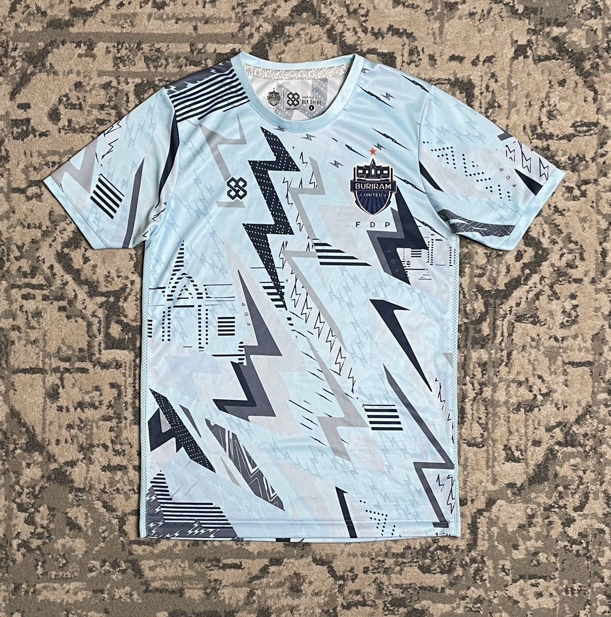 Vintage Vintage Blue Figured Jersey Buriram United FDP 2021 Thailand ...