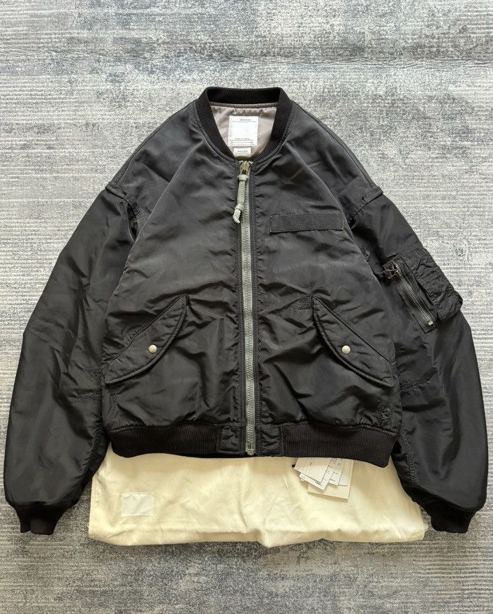 Visvim Visvim 23AW THORSON JKT CRASH MA1 Mud Dyed Air Force Jacket | Grailed