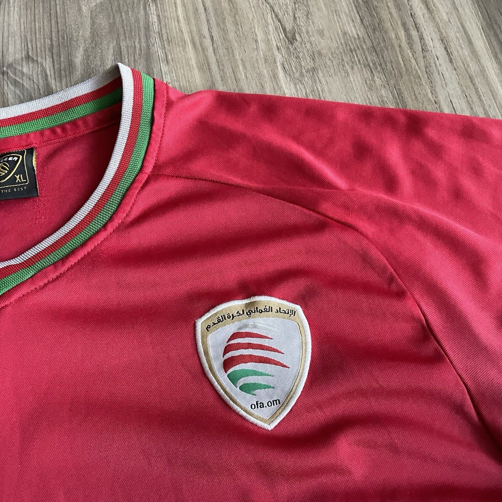 Vintage OMAN FA Oman Football Association Soccer Jersey Size XL | Grailed
