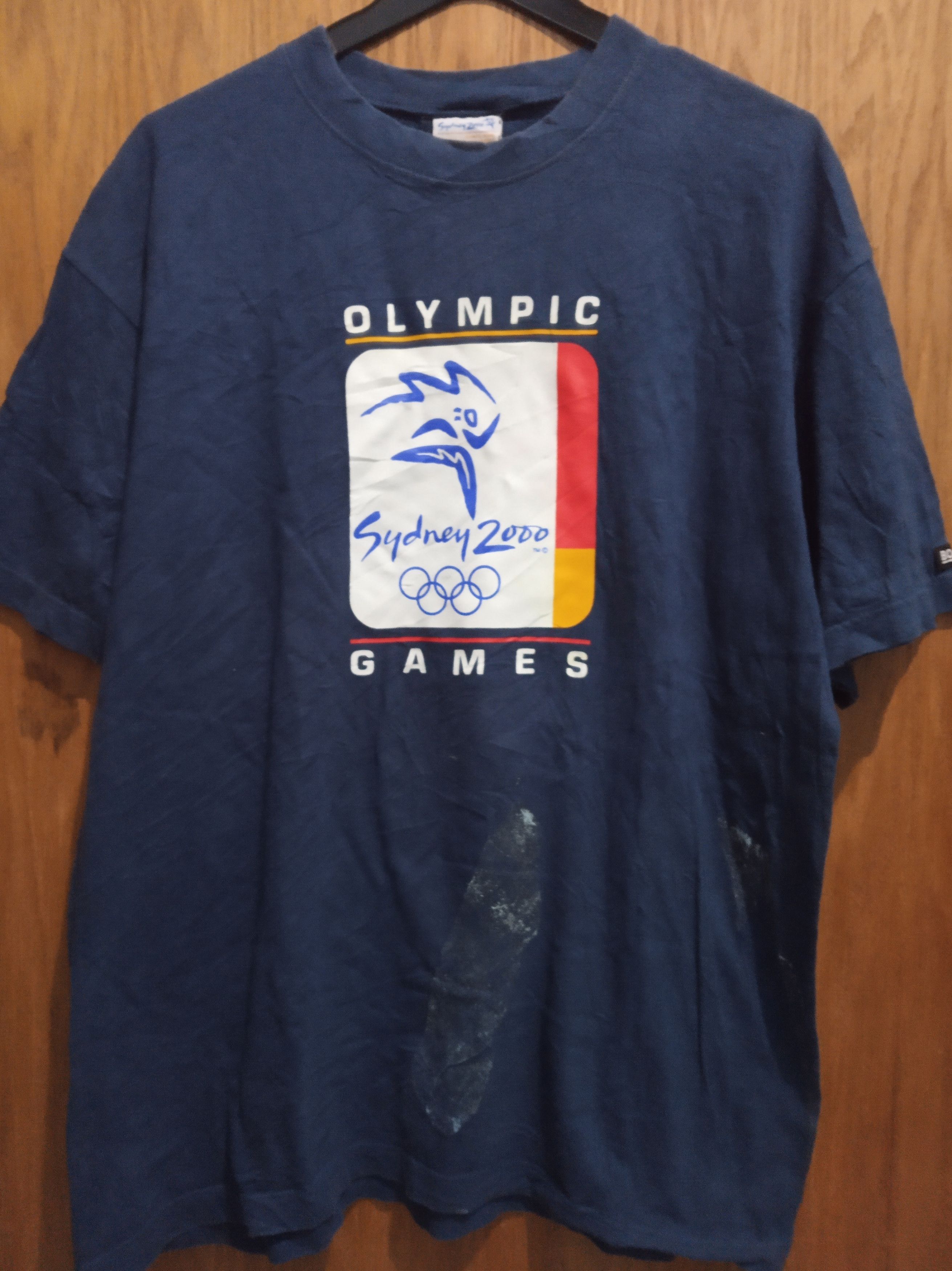 Vintage Olympic Games Sydney 2000 made in Australia Medium Navy | Grailed