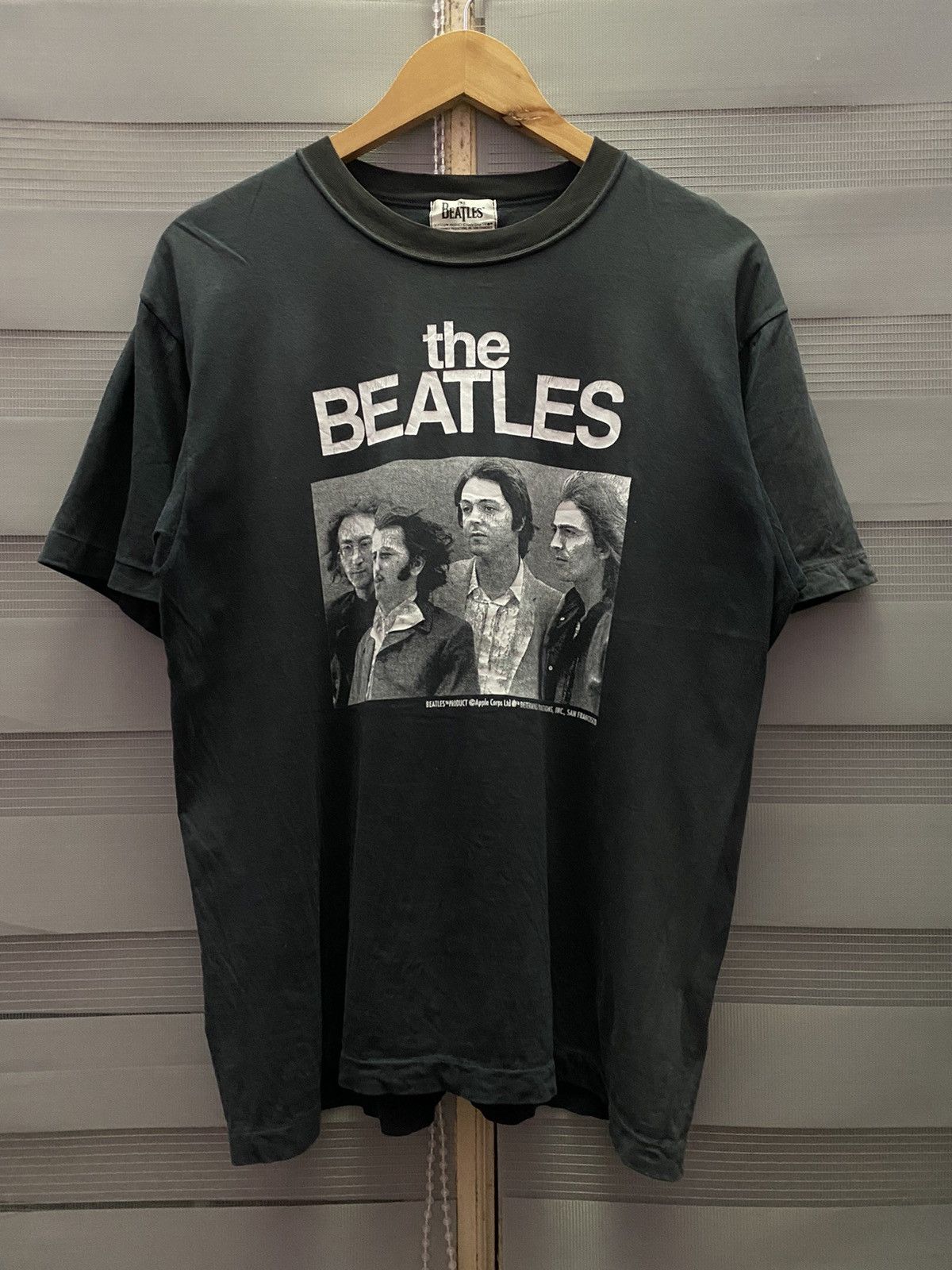 Band Tees × Rock T Shirt × Vintage Vintage 90s The Beatles Photo Tees ...