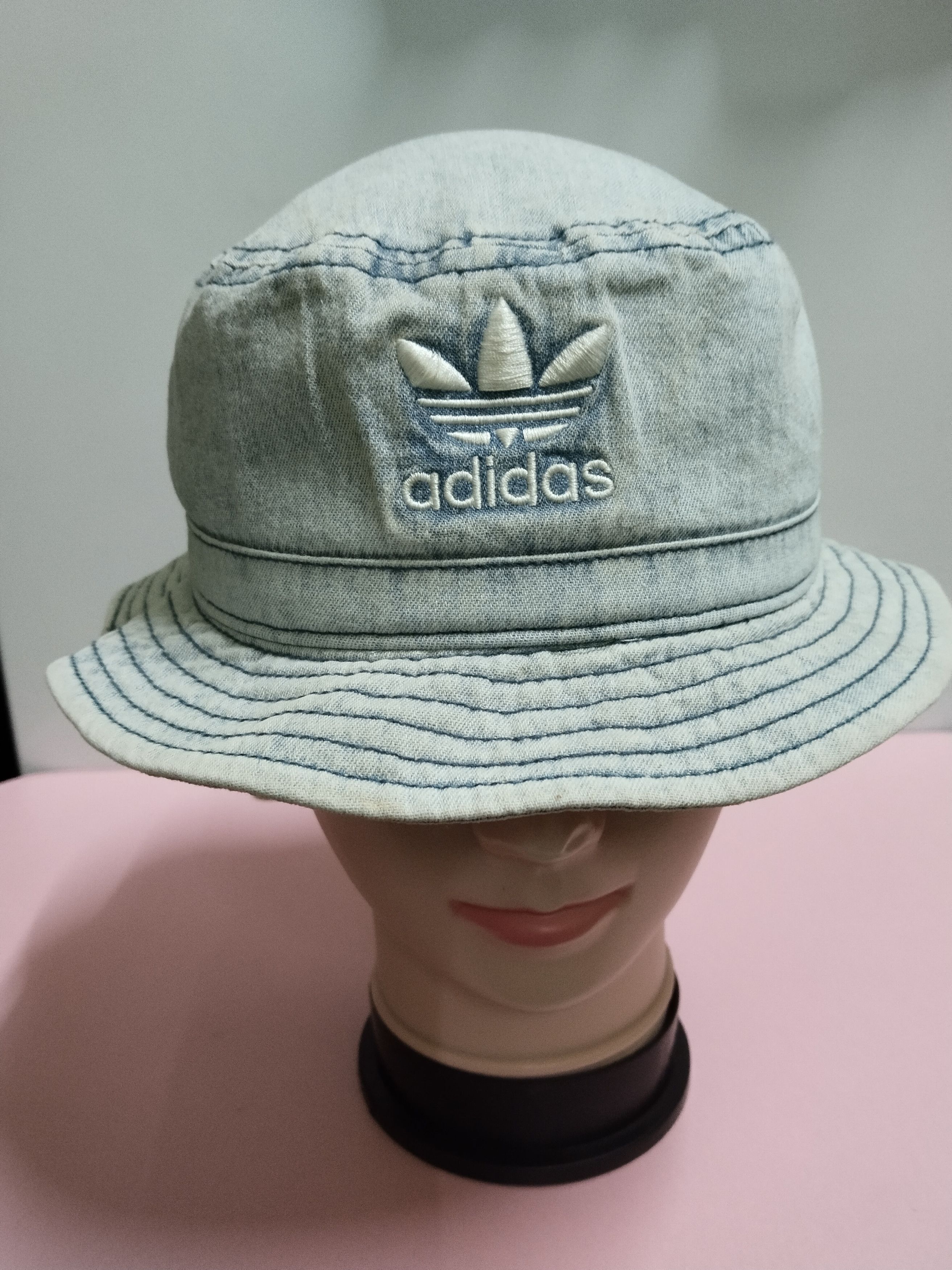 Adidas × Denime RARE ADIDAS UNISEX DENIM BUCKET HAT | Grailed
