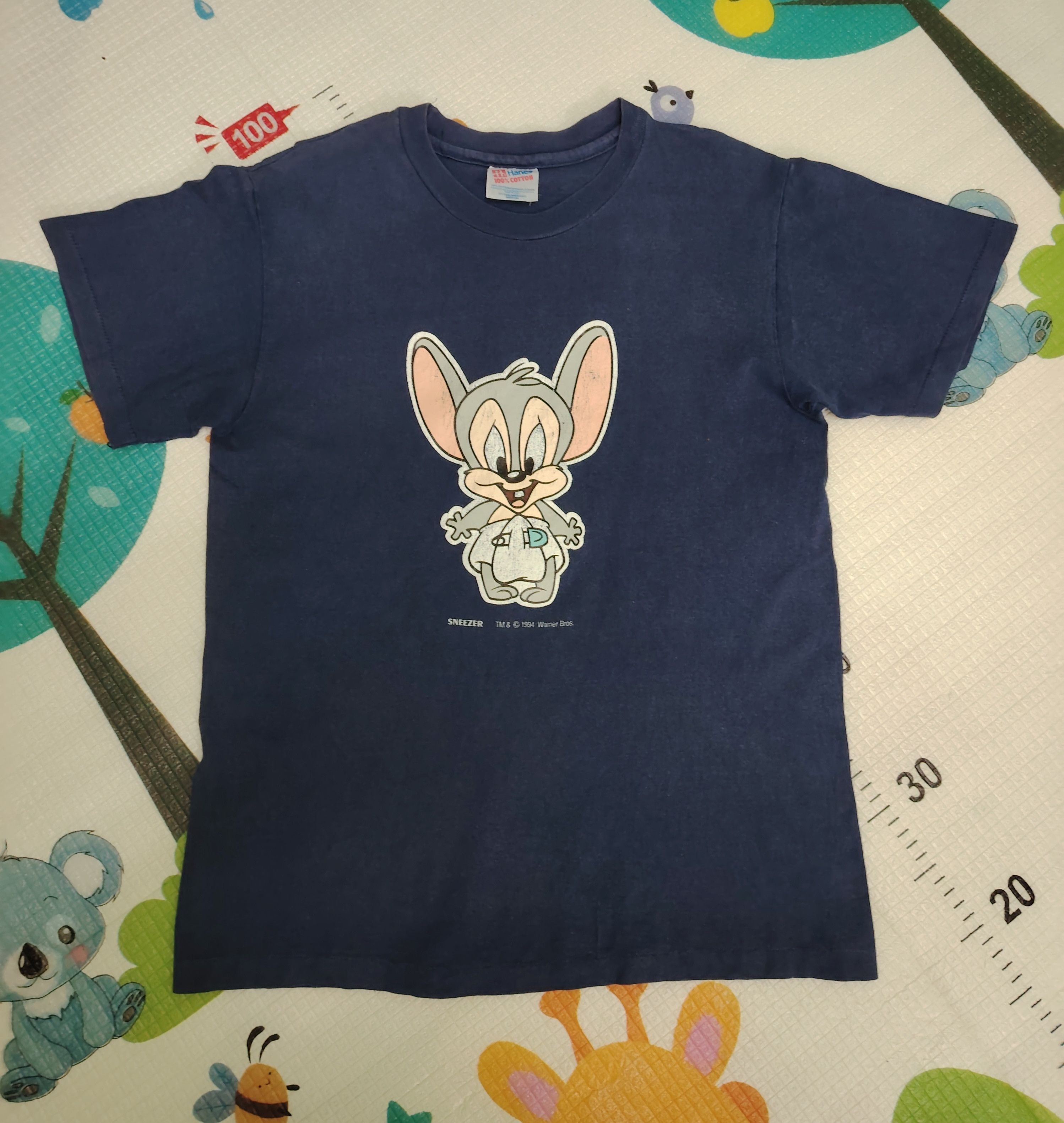 Warner Bros Vintage 1994 Sneezer Cartoon Graphic T Shirt | Grailed