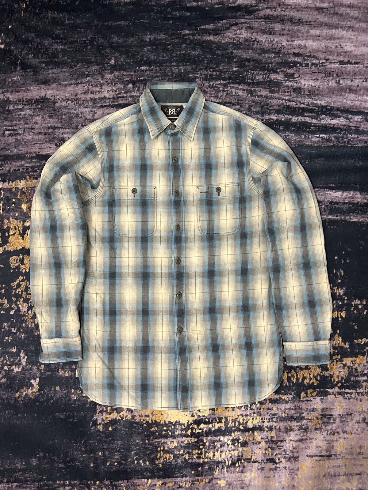 RRL Ralph Lauren Doublle Rl Plaid Flannel Button Shirt | Grailed