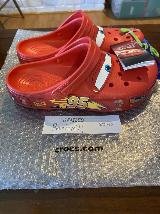 Crocs LIGHTNING MQUEEN KA-CHOW CROCS | Grailed