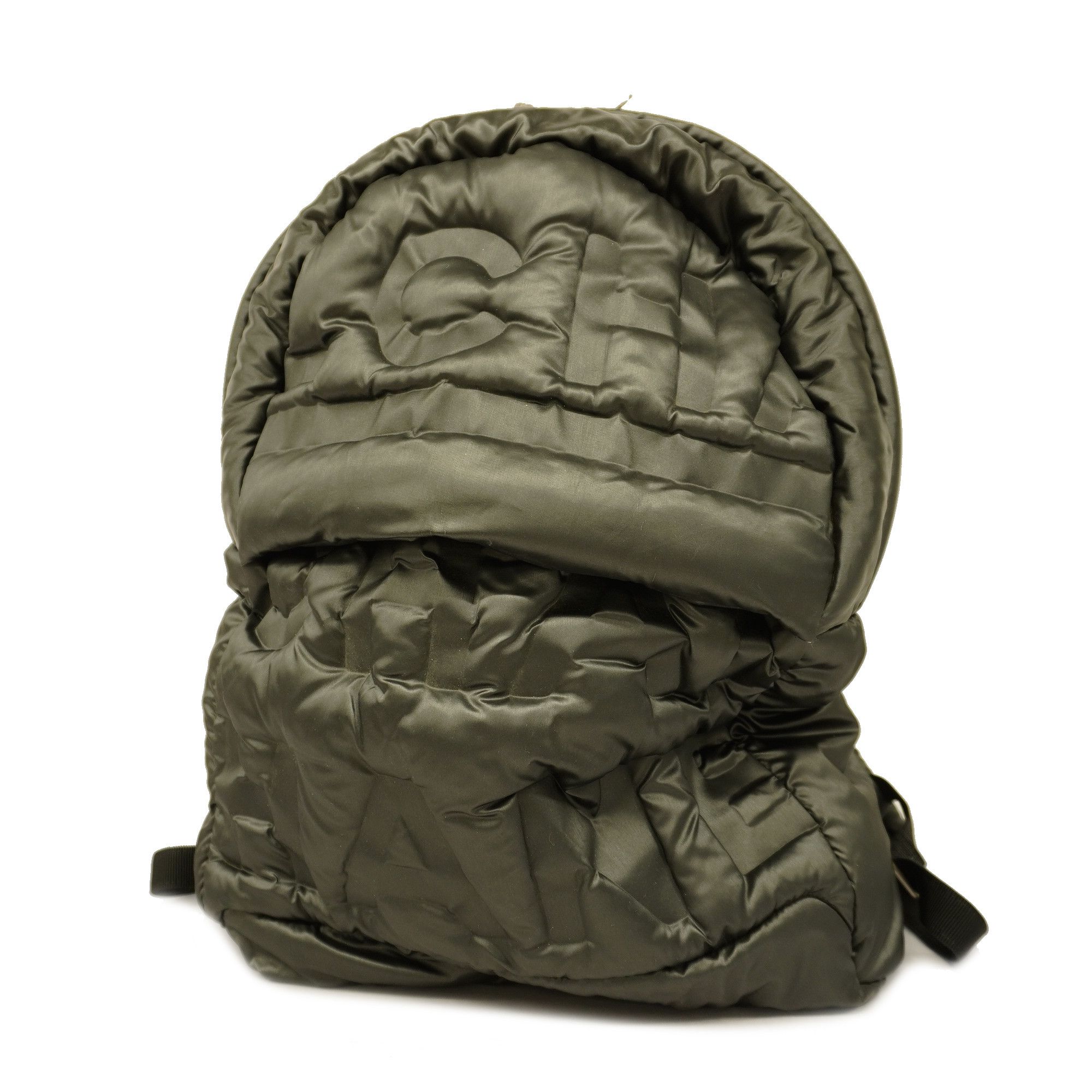 Chanel Auth Chanel Dedoune Coconage Women,Men,Unisex Nylon Backpack ...