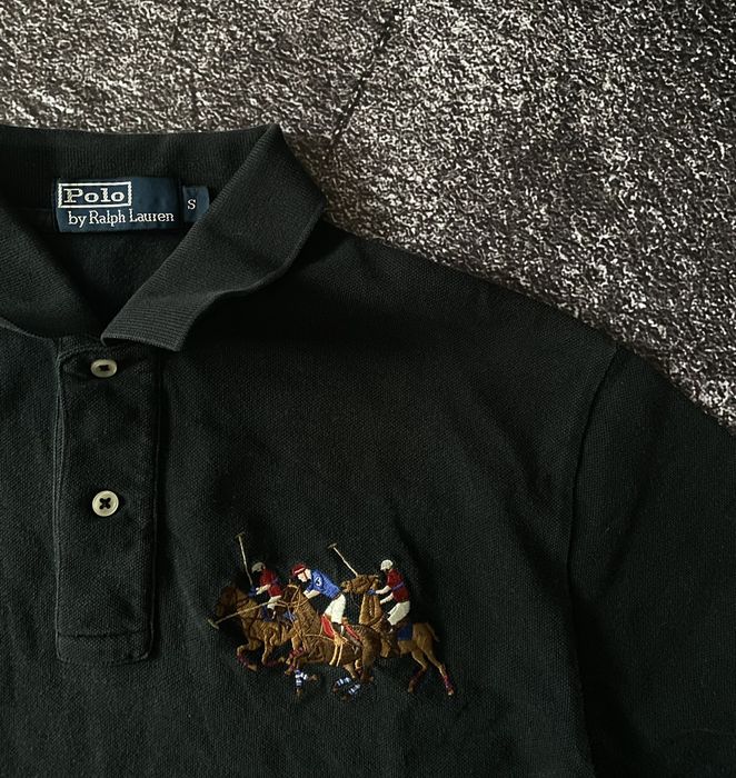 Polo Ralph Lauren Vintage Polo Ralph Lauren 3 Big Pony Chief Keef Style | Grailed