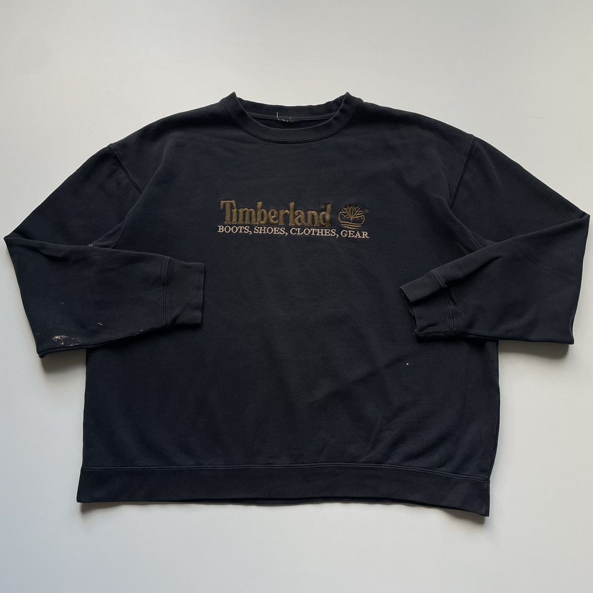 Timberland × Vintage Vintage 2000s Timberland Embroidered Faded ...