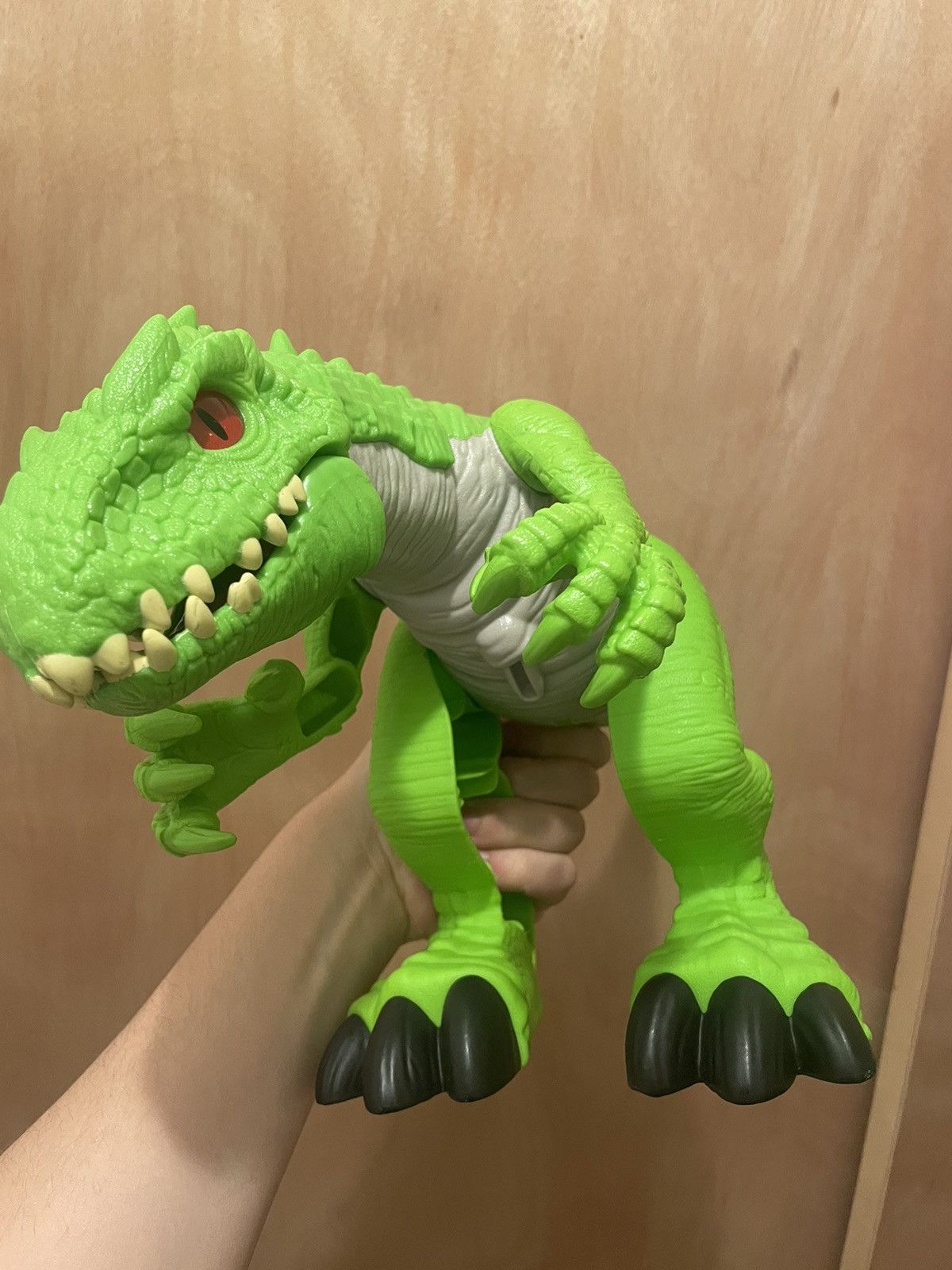 Vintage Jurassic World Imaginext Green Indominus Rex | Grailed