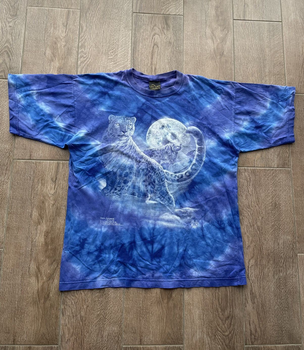 Vintage Crazy Planet Earth Made In Australia Animal Tye Dye Shirt | Grailed