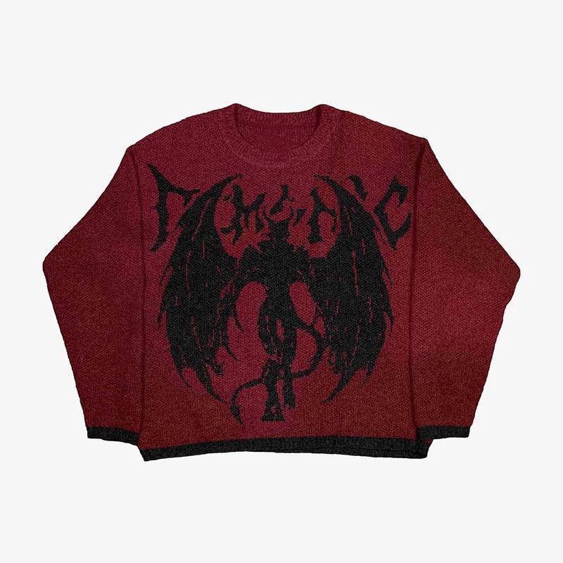 Designer Opium Demonic Experimental Alternative Y2K Sweater | Grailed