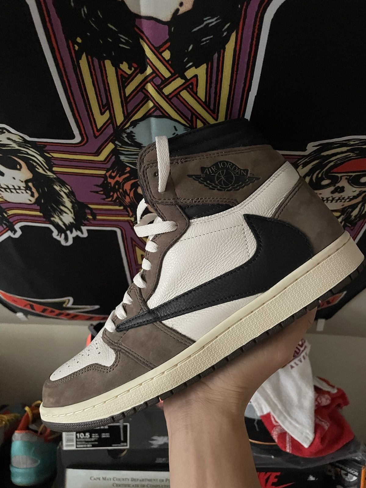 Jordan Brand × Nike × Travis Scott Jordan 1 SP Travis Scott Mocha High ...