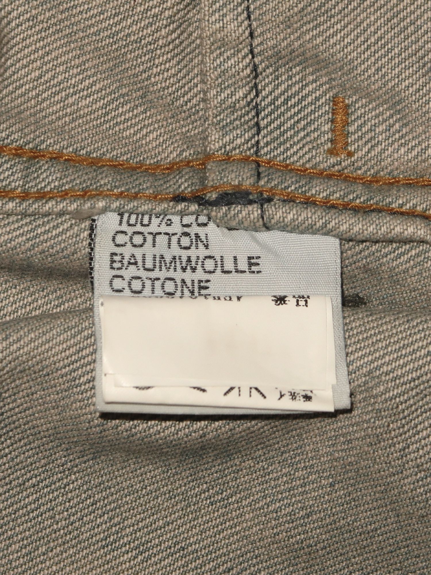 Dior Dior Homme SS04 Bleu Claire Strip Jacket by Hedi Slimane 44 | Grailed