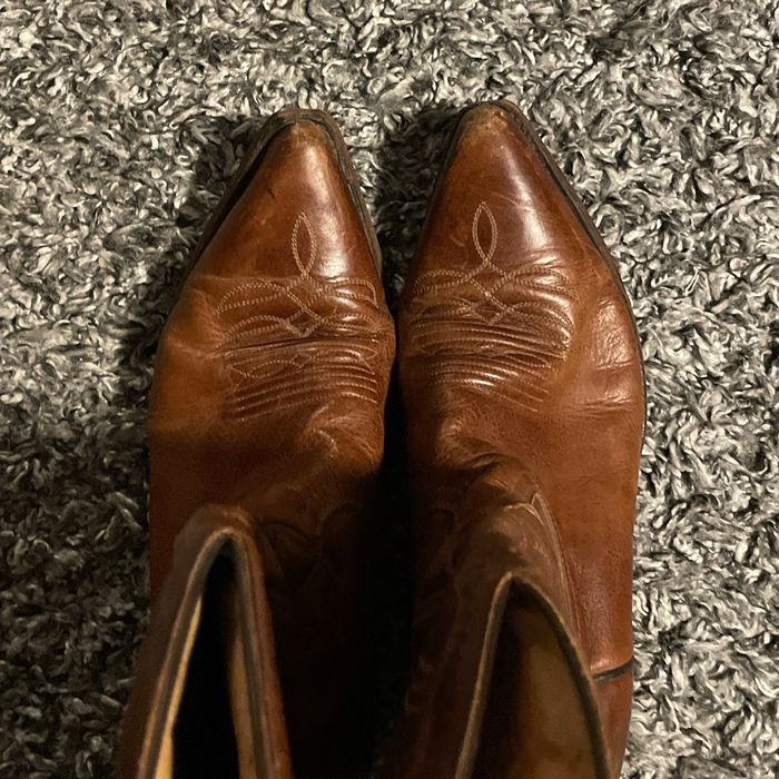 Boulet Vintage Boulet Cowboy Boots Grailed