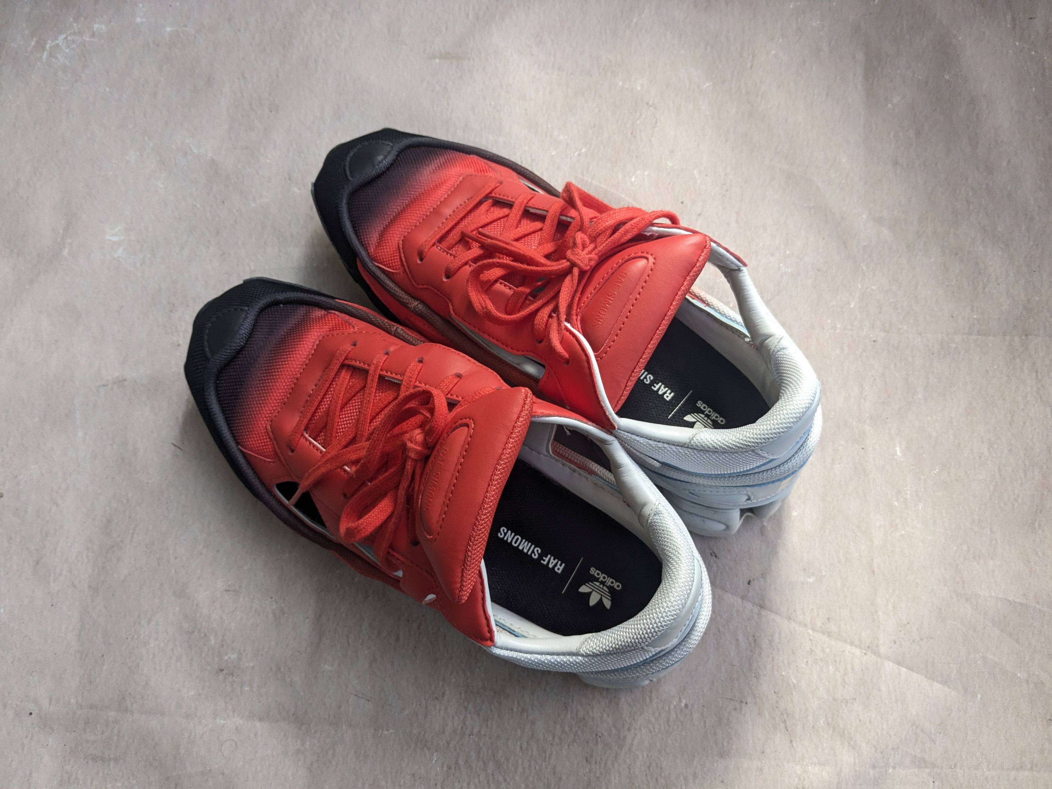 Adidas × Raf Simons Adidas Raf Simons Ozweego Replicant Red 9 EE7933 ...