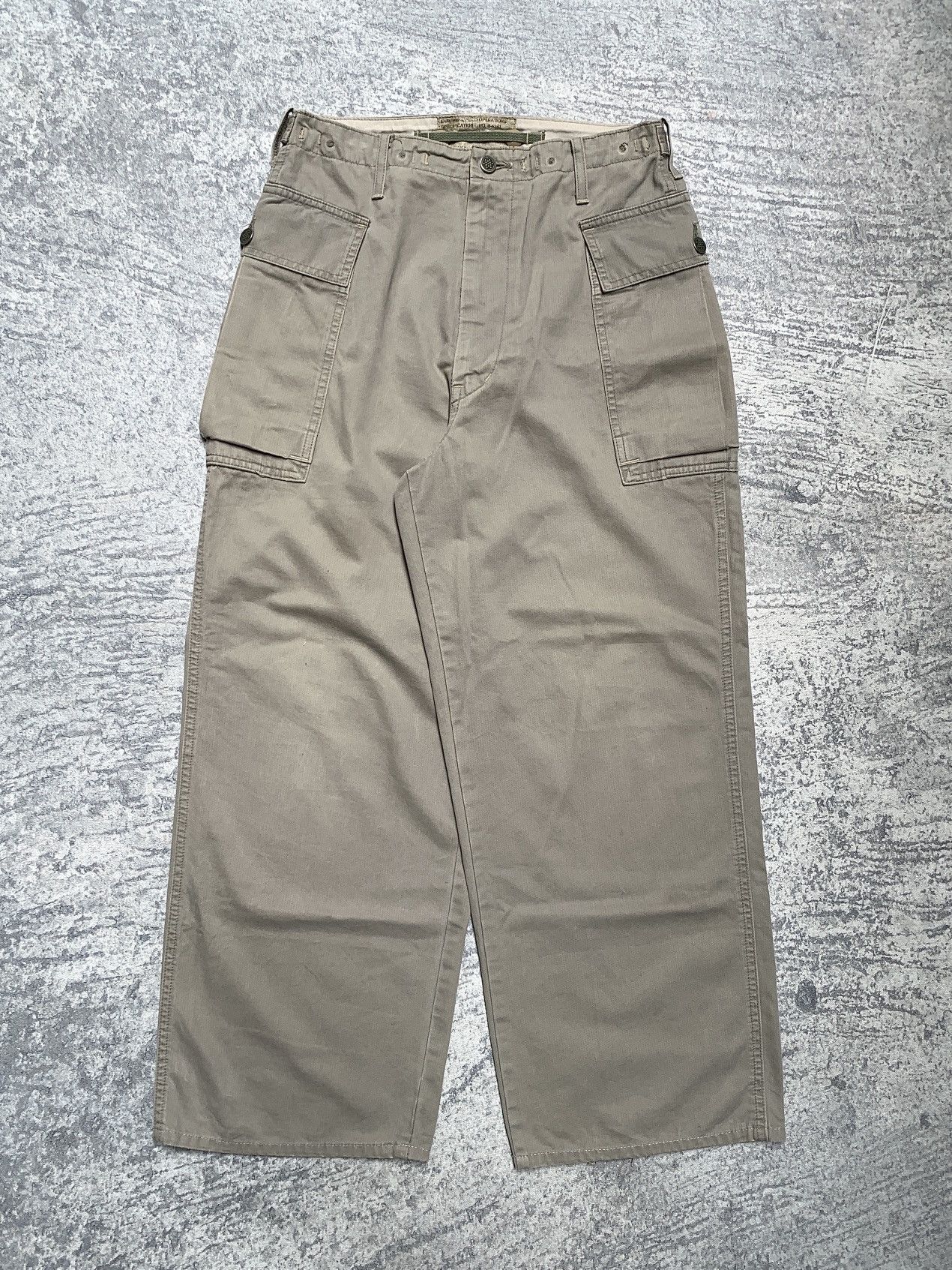 Japanese Brand × Military × Vintage Blue Way WW2 US Army P44 Monkey ...