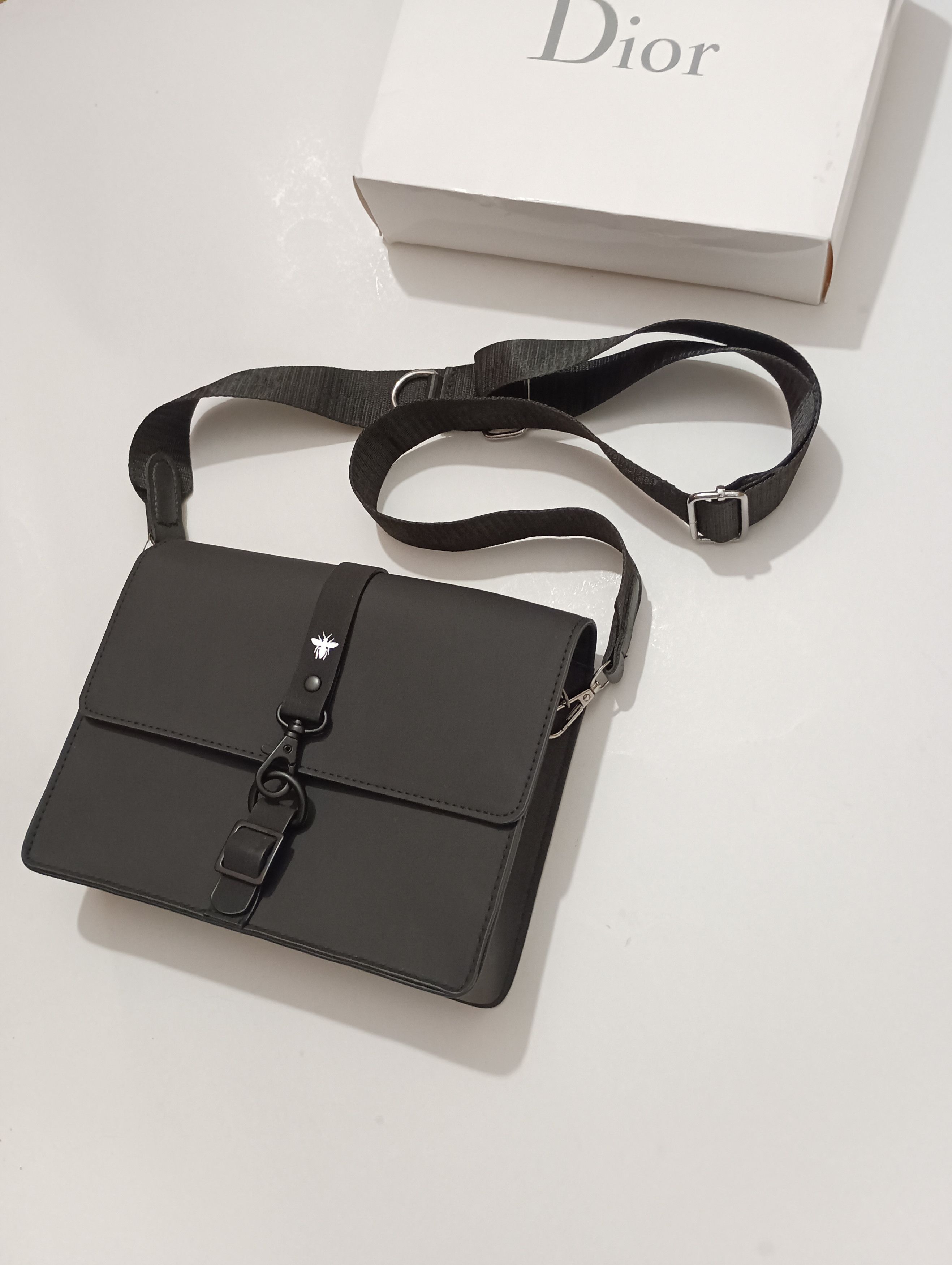 Dior × Streetwear × Vintage DIOR Beauté Logo messenger Bag y2k archive grunge punk | Grailed