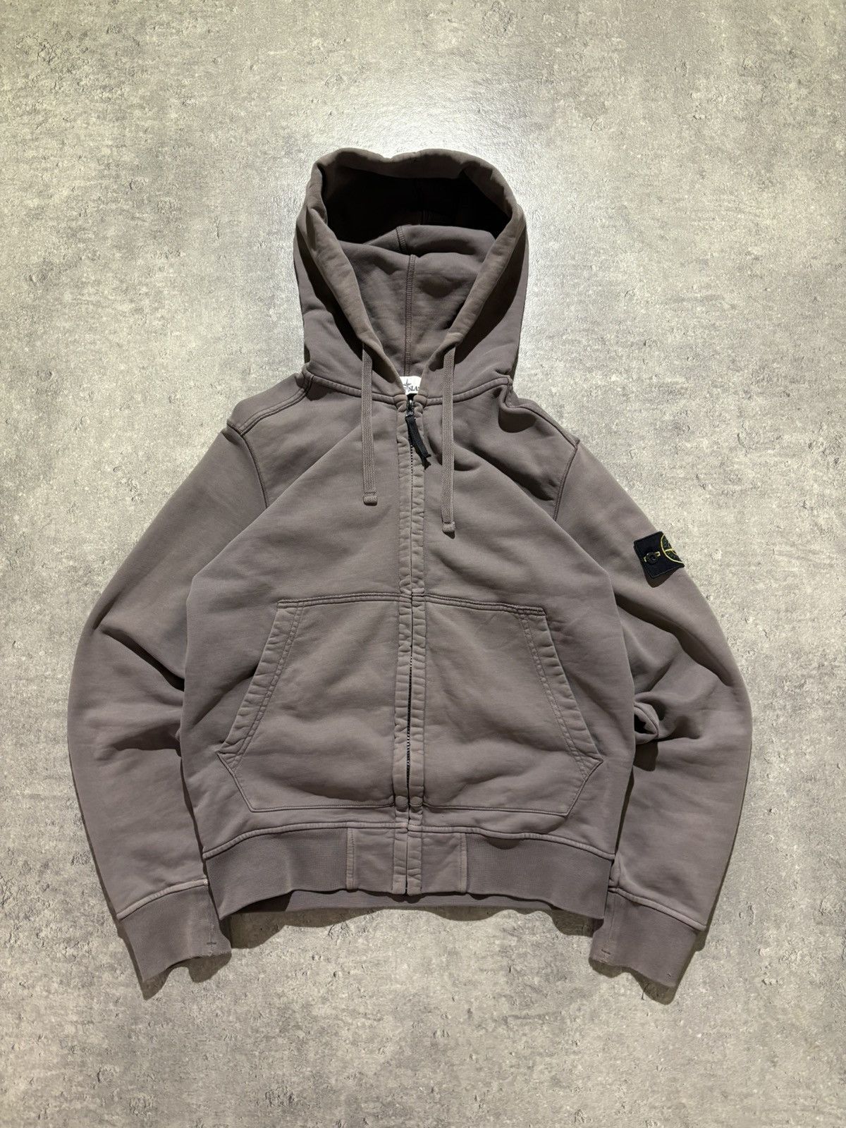 Stone Island × Streetwear × Vintage 00s Vintage Stone Island Zip Hoodie ...
