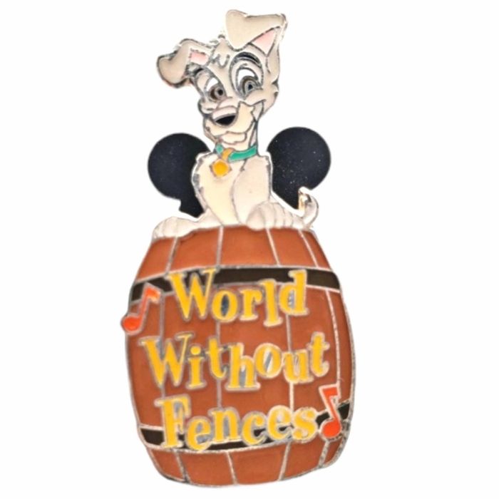 Disney Disney World Without Fences Lady and the Tramp 2 Scamp Pin | Grailed