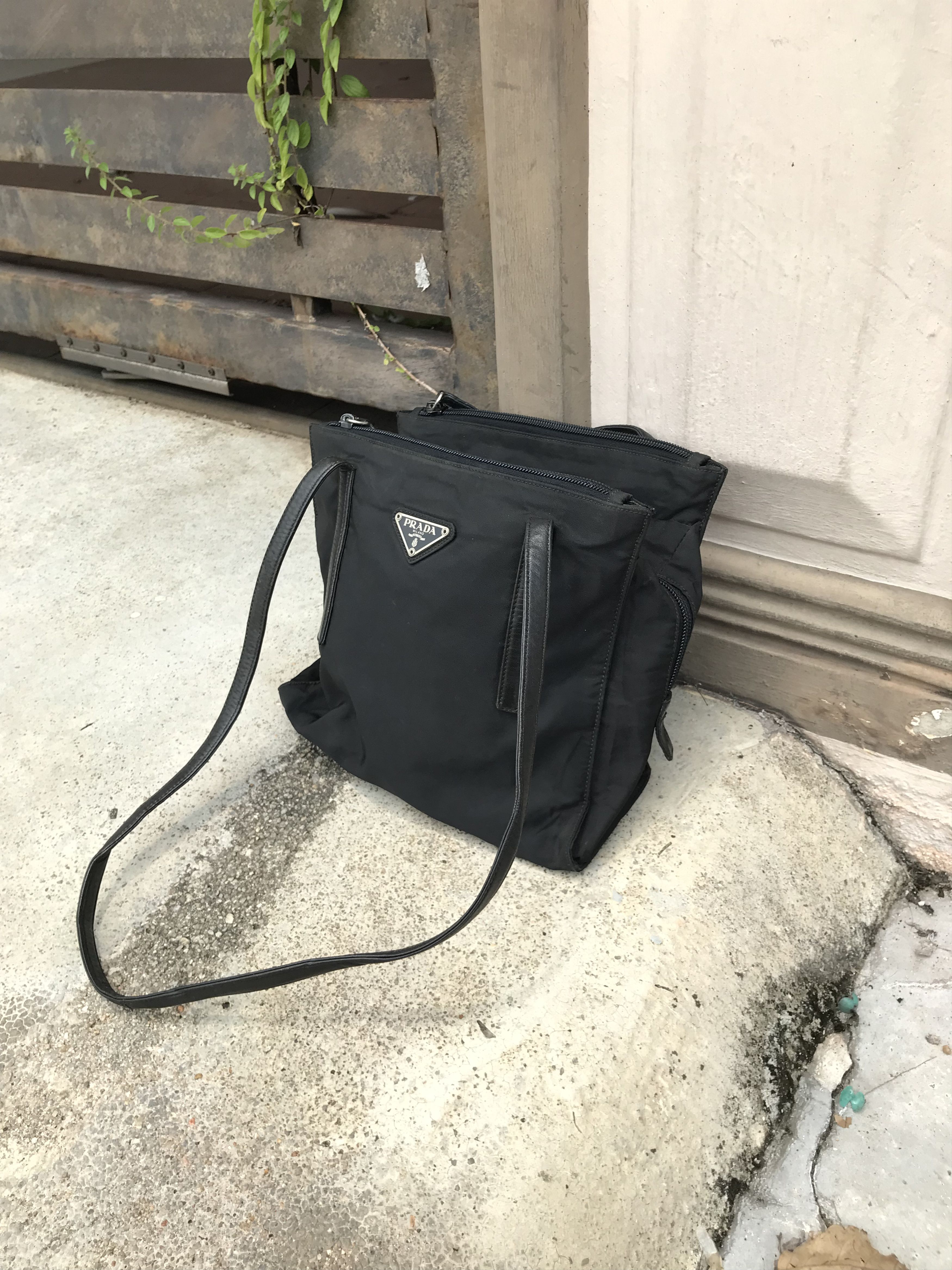 Vintage Prada Milano Nylon Bag | Grailed