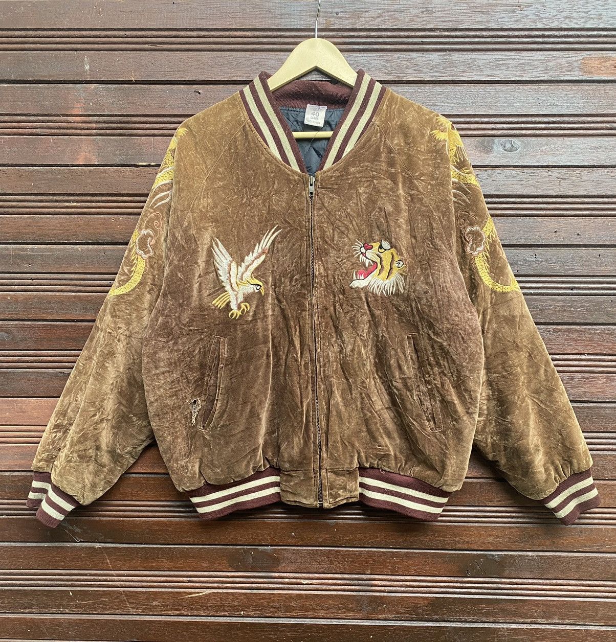 Surplus Sukajan Surplus Company Embroidered Jacket | Grailed