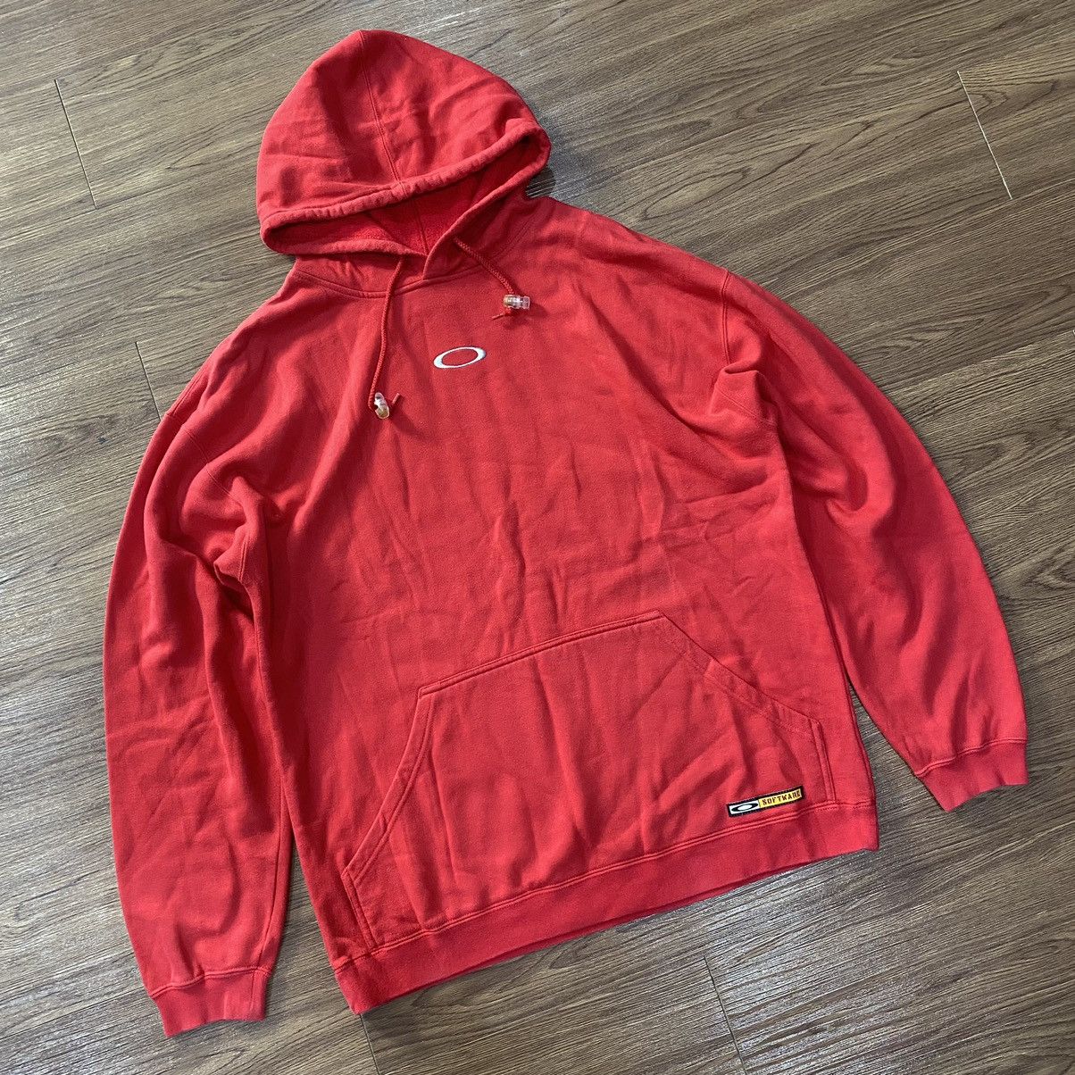 Oakley × Streetwear × Vintage Oakley Software Vintage Hoodie Center Logo | Grailed