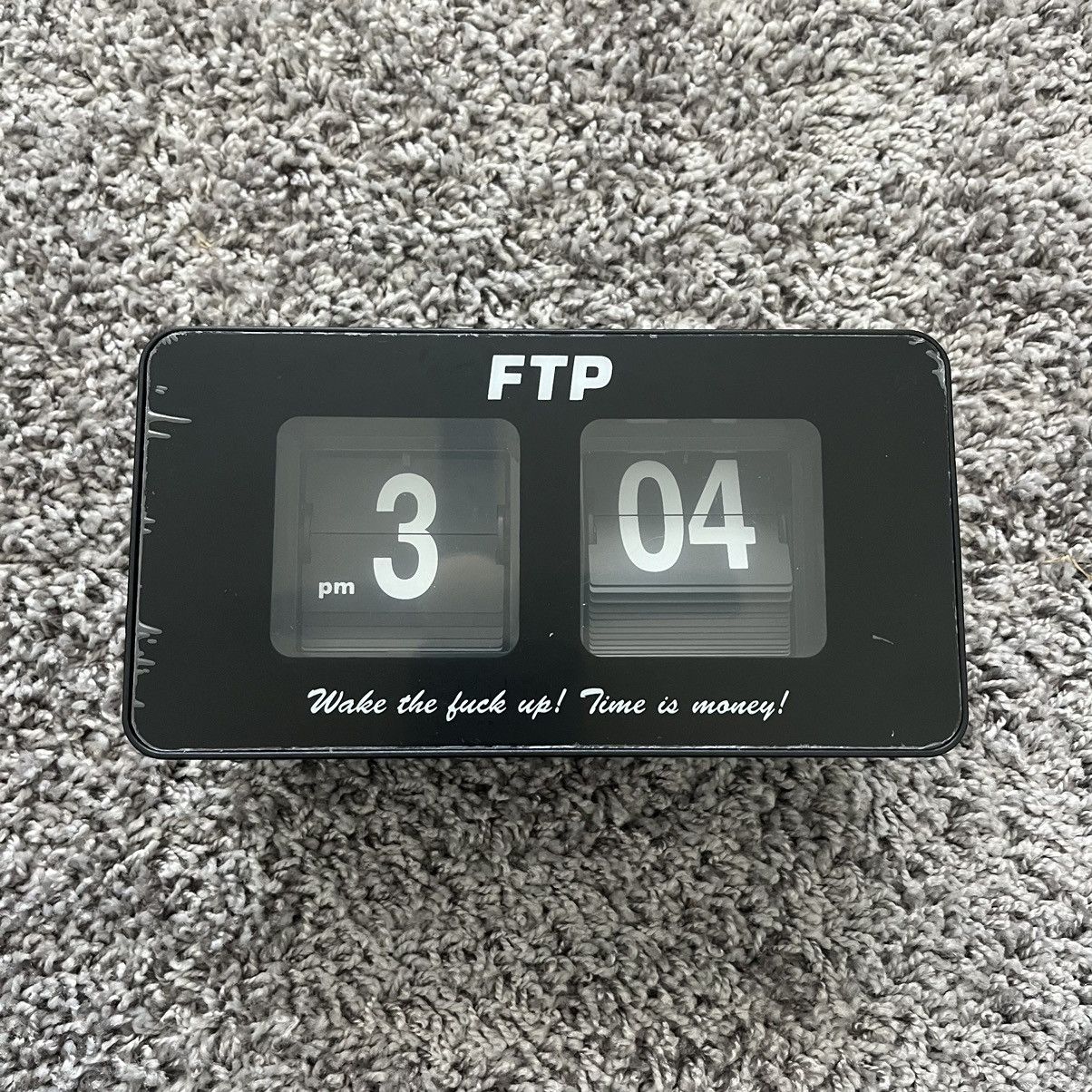 Fuck The Population *IN Hand* FTP Flip Clock | Grailed