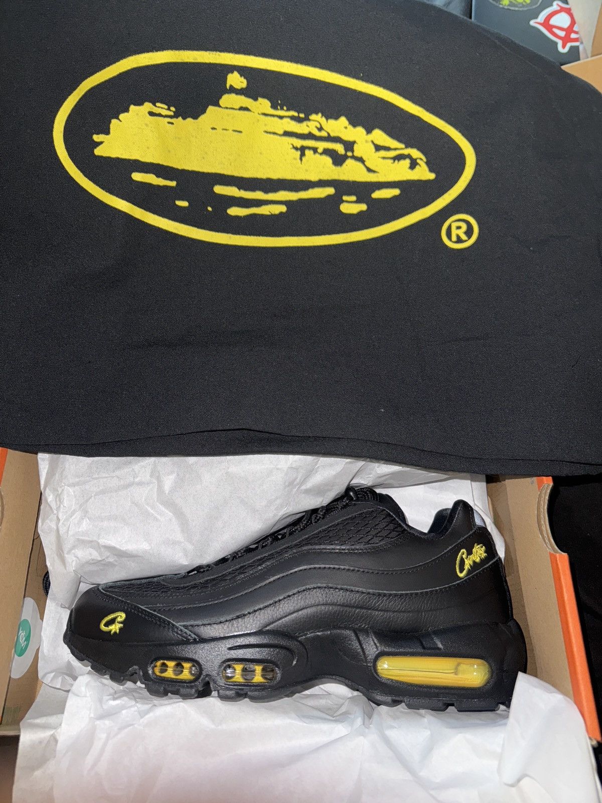 Corteiz × Nike CRTZ x Nike Air Max 95 ‘ Honey Black’ | Grailed
