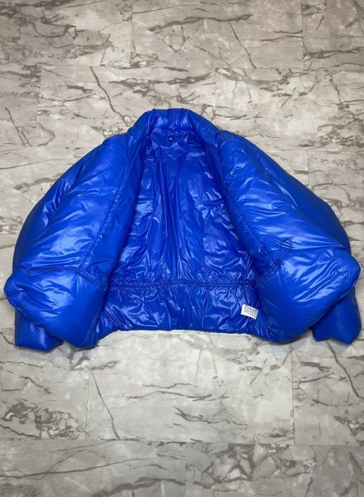 Gap Yeezy Gap Blue Round puffer jacket | Grailed